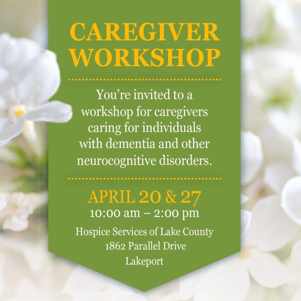 Caregiver Workshop | Hospice Services of Lake County